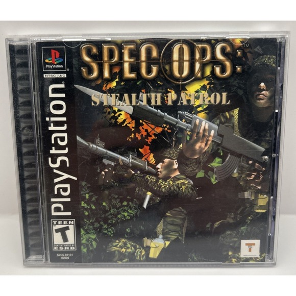 Video Games & Consoles | Spec Ops Stealth Patrol Sony Playstation 1 Ps1 ...